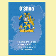 O'Shea Coat Of Arms History Irish Family Name Origins Mini Book - For ...