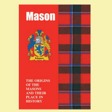 Mason Coat Of Arms History Scottish Family Name Origins Mini Book - For ...