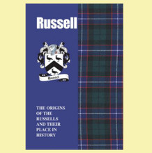 Russell Coat Of Arms History Scottish Family Name Origins Mini Book ...