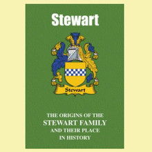 Stewart Coat Of Arms History English Family Name Origins Mini Book ...