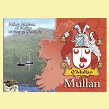 Mullan Coat of Arms Irish Family Name Fridge Magnets Set of 2 - For ...