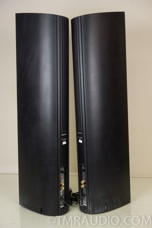 Definitive Technology Pro Tower 400 Floorstanding Speakers; Powered ...