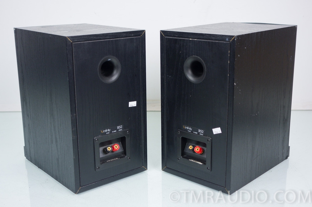 Infinity RS2 Bookshelf Speakers; Good Working Pair - The Music Room