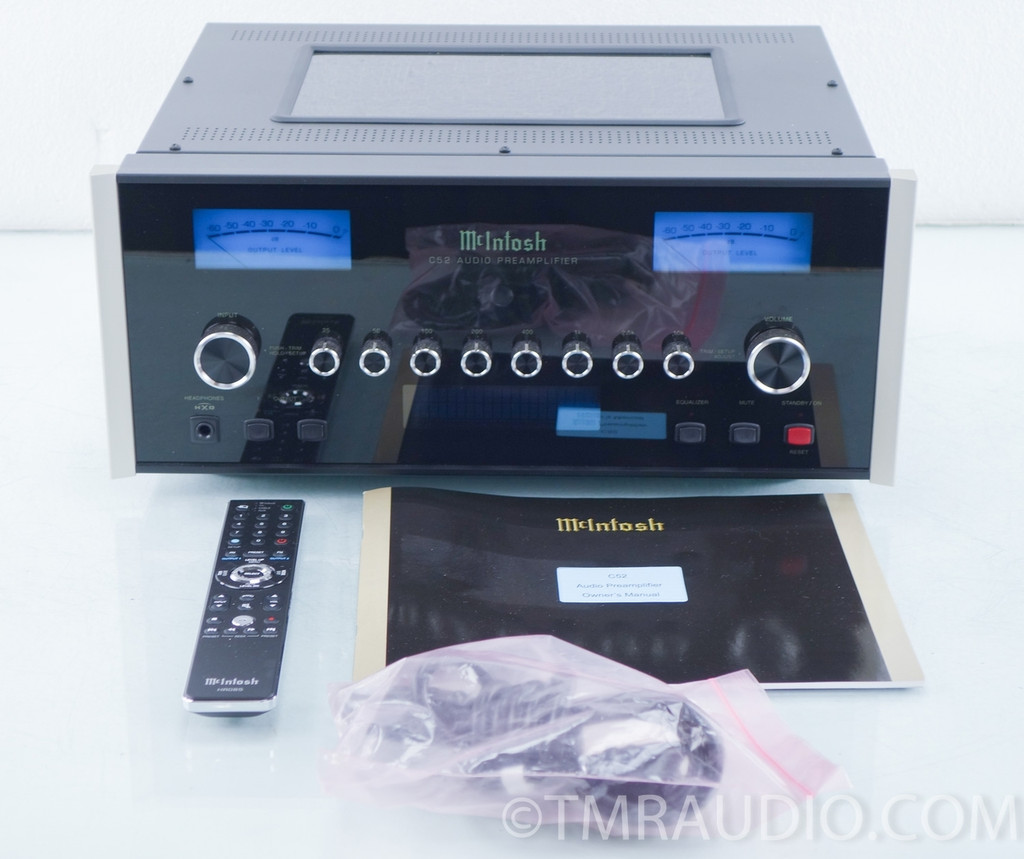 McIntosh C52 Stereo Digital Preamplifer - The Music Room