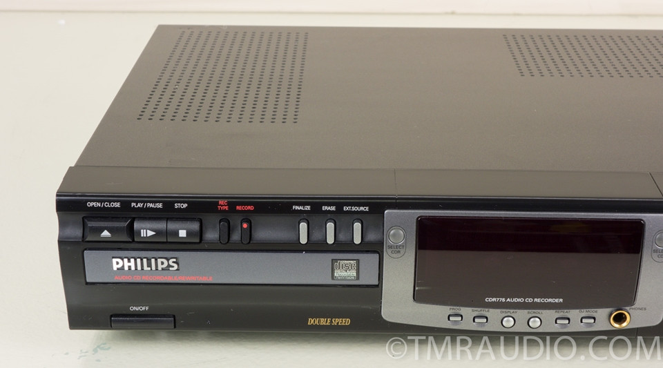 PHILIPS CDR-775 DUAL DISC CD RECORDER; EC in Factory Box - The Music Room