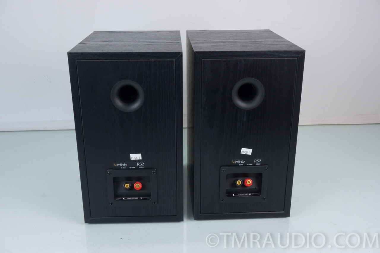 Infinity RS2 Compact Bookshelf Speakers; Pair - The Music Room