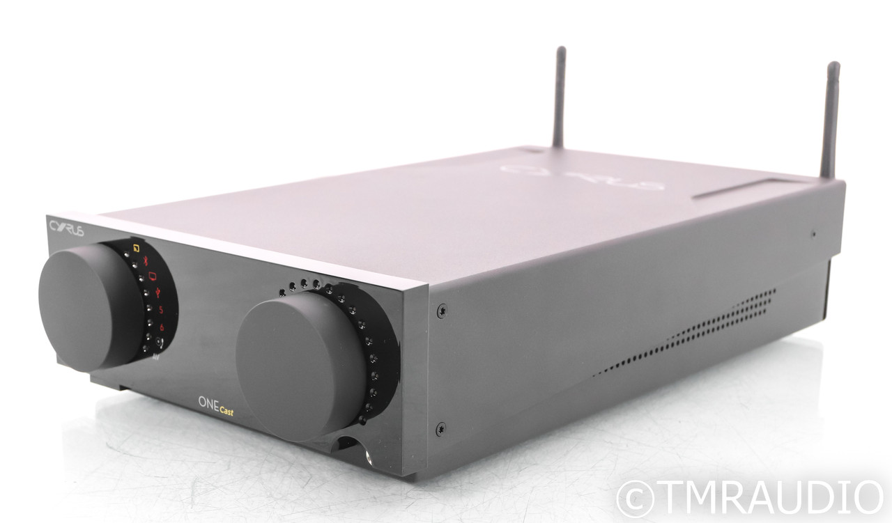 Cyrus ONE Cast Wireless Streaming Integrated Amplifier; Black; Remote ...