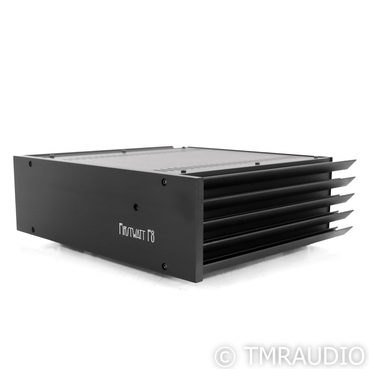 First Watt F8 Stereo Power Amplifier; Black - The Music Room