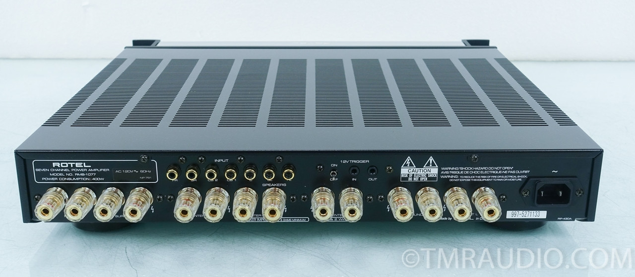 Rotel RMB-1077 7 Channel Power Amplifier 1 - The Music Room
