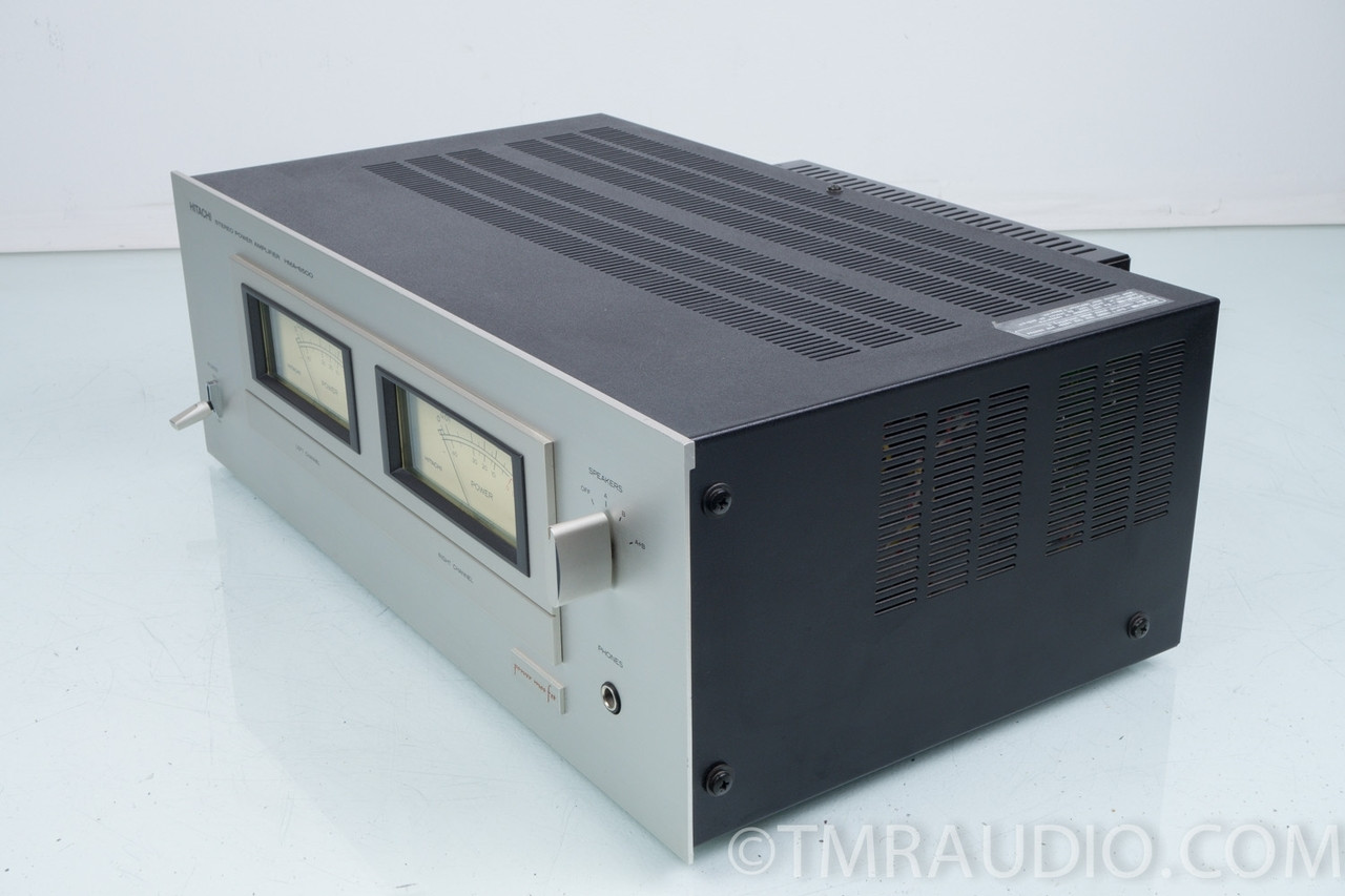 Hitachi HCA-6500 and HMA-6500 Vintage Amplifier and Preamplifier Set