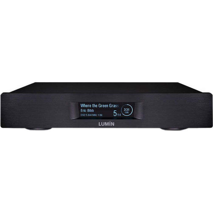 Lumin D2 Network Streamer; Black; D-2 (New) - The Music Room
