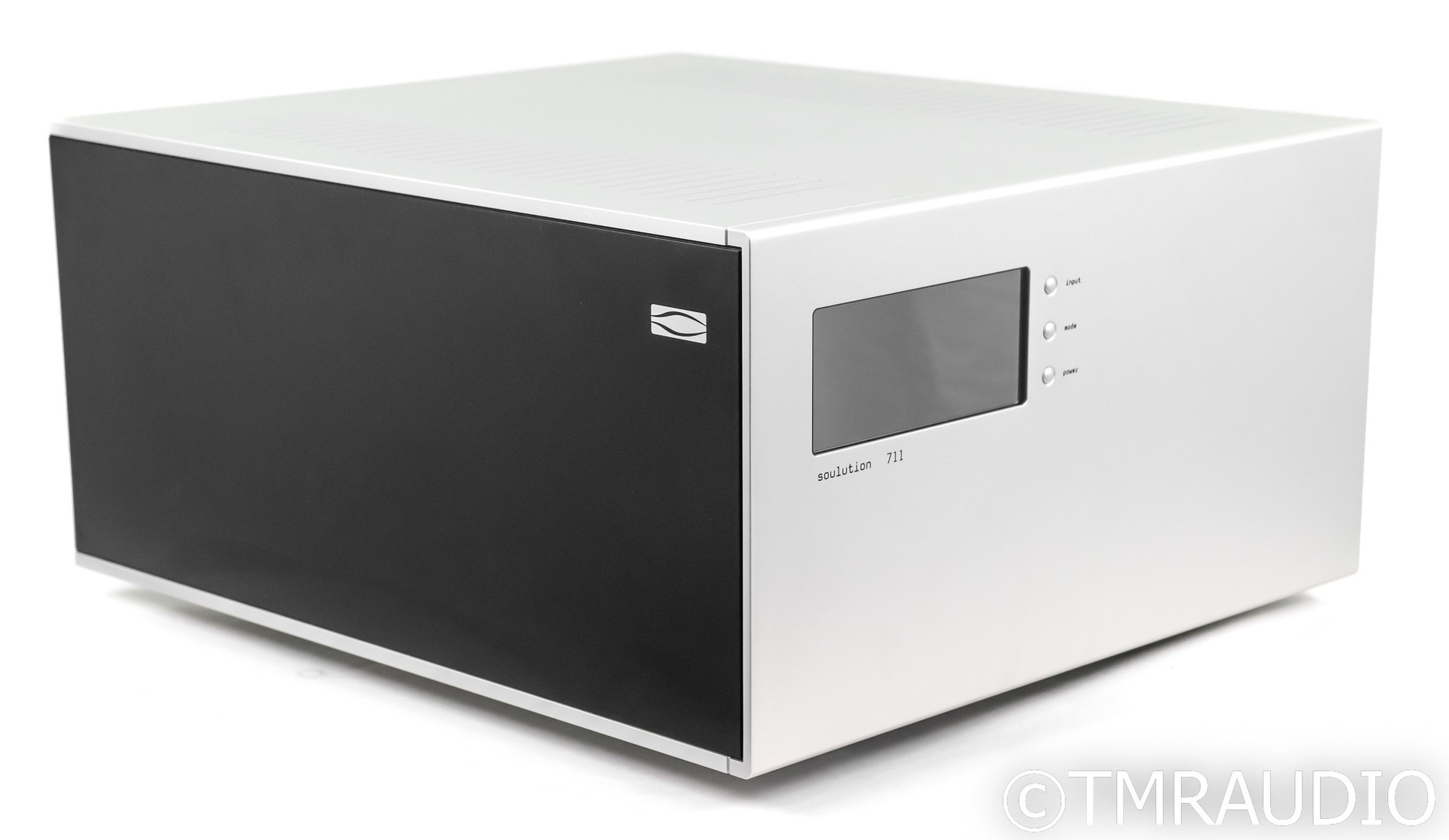 Soulution 711 Stereo Power Amplifier; Silver - The Music Room