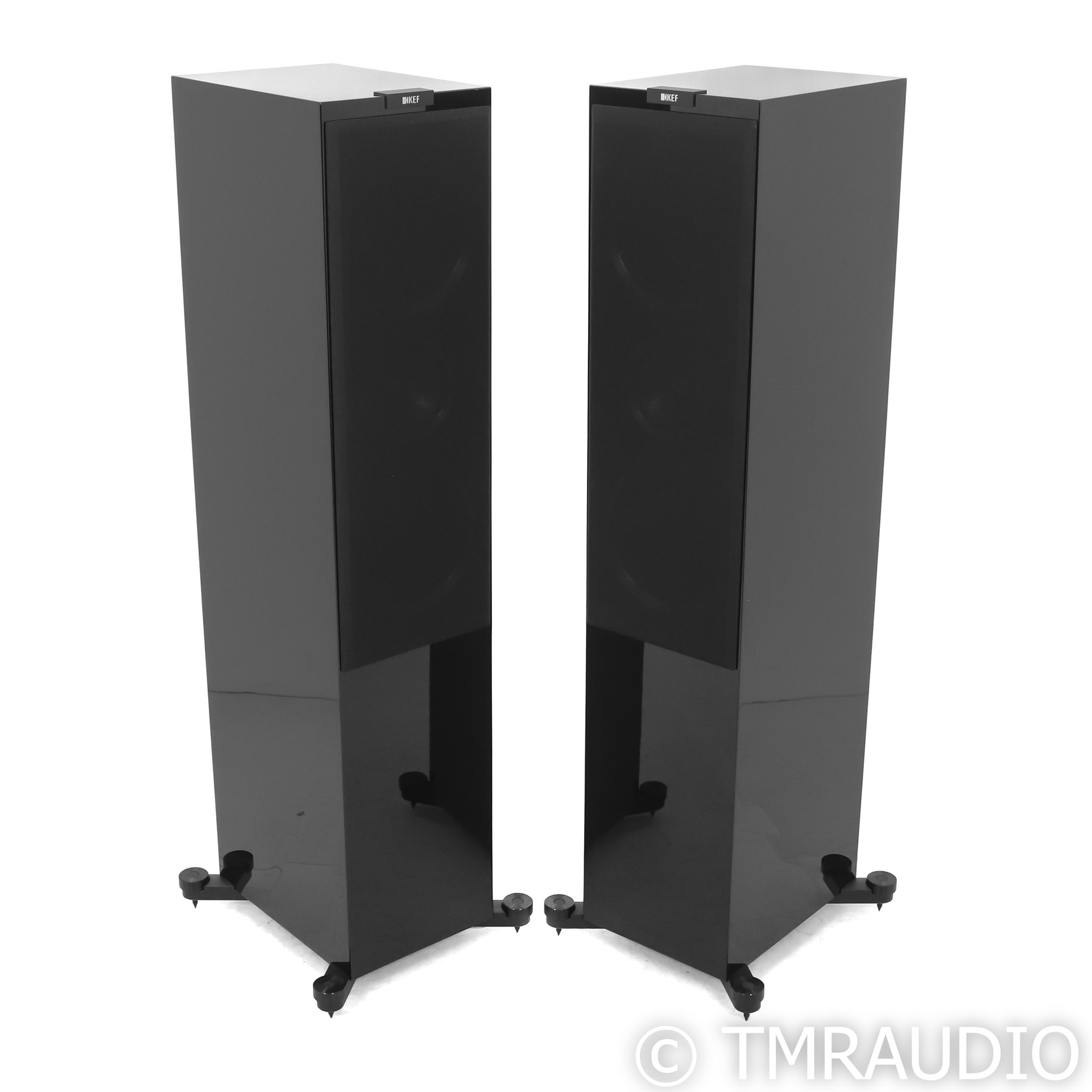 KEF R900 Floorstanding Speakers; Black Pair - The Music Room