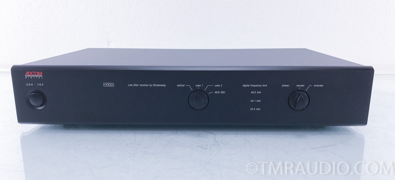 Adcom GDA-700 DAC; D/A Converter - The Music Room