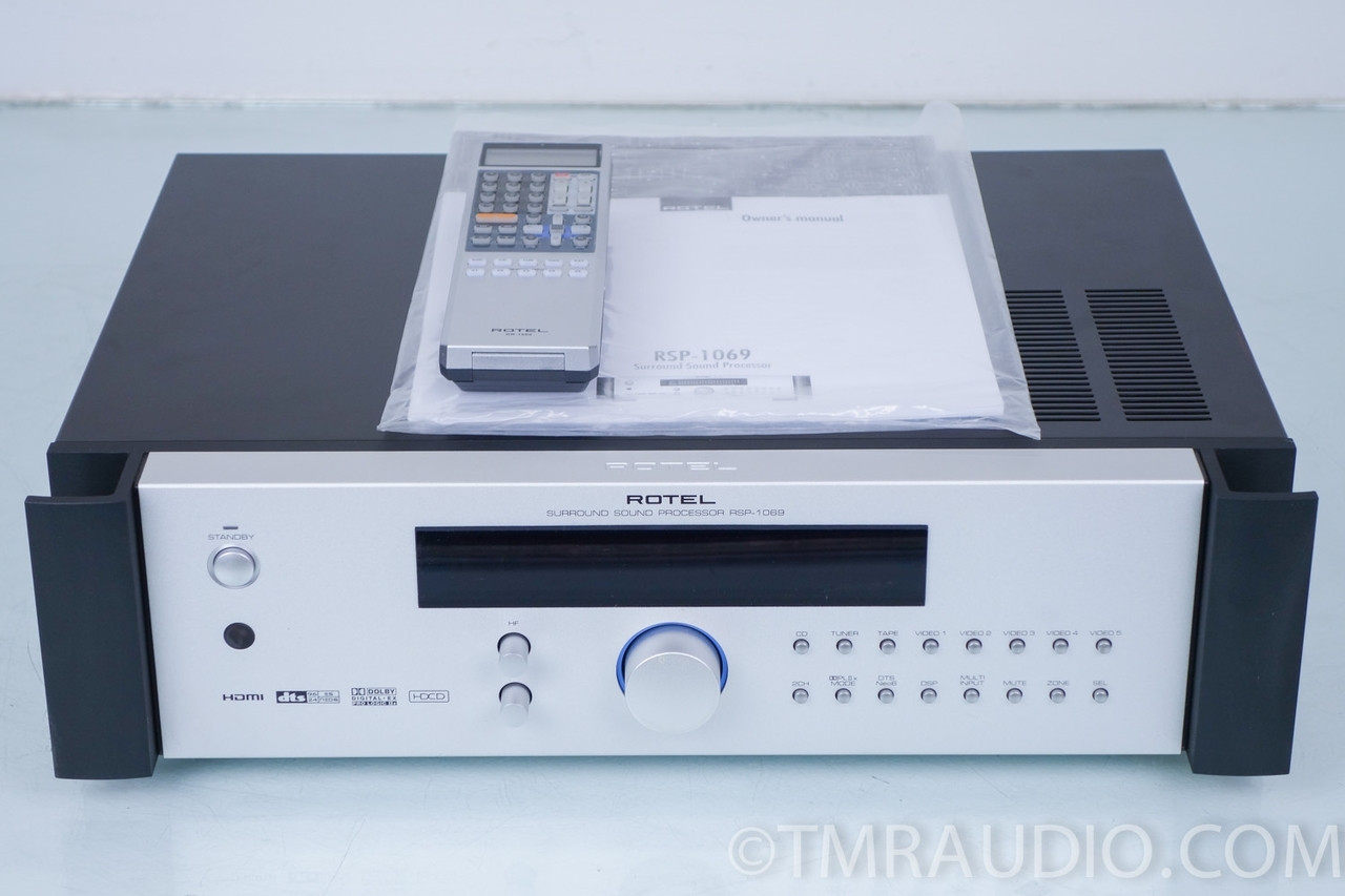 Rotel RSP-1069 Surround Sound Processor / Preamp - The Music Room