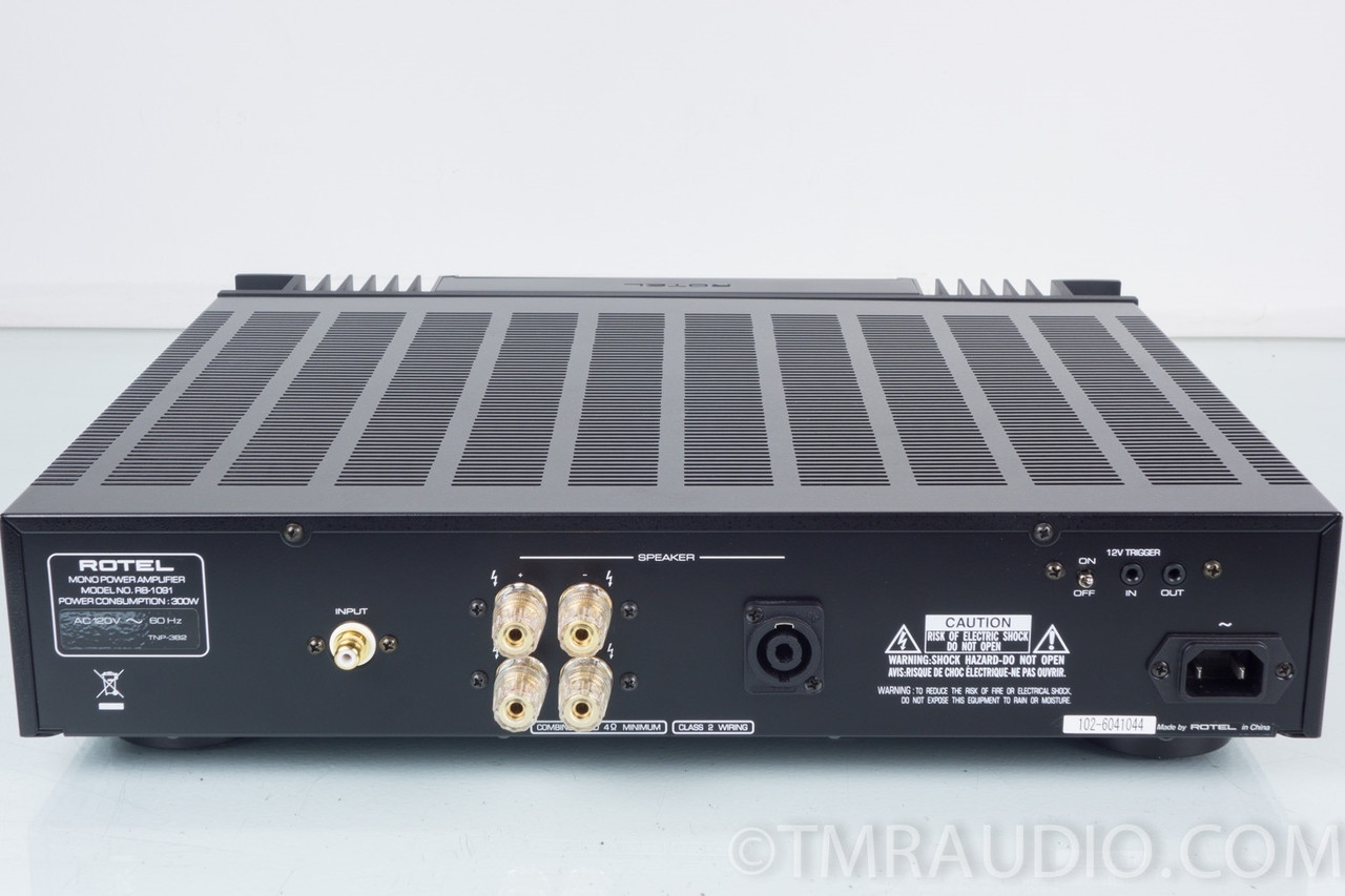 Rotel RB-1091 Class D Monoblock Amplifier Pair; 500 Watts / Channel ...
