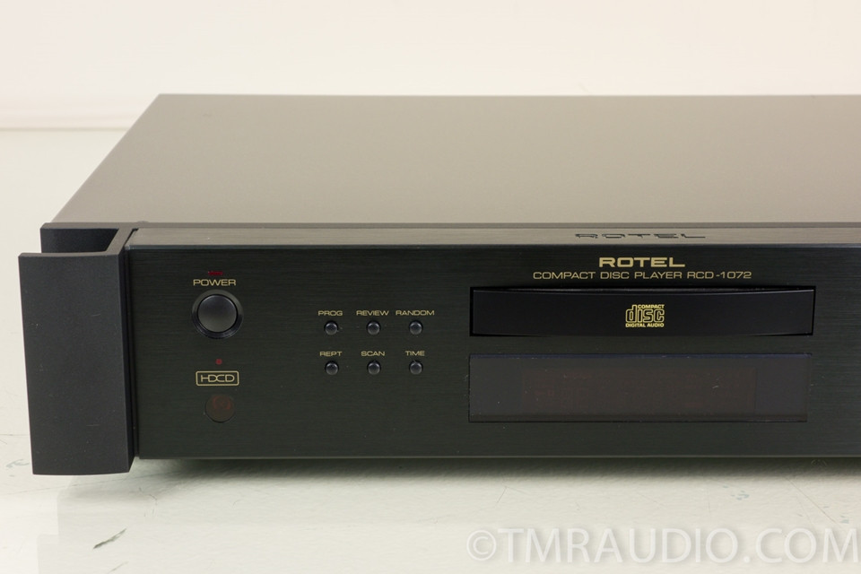 Rotel CD HDCD Player RCD-1072; In Factory Box - The Music Room
