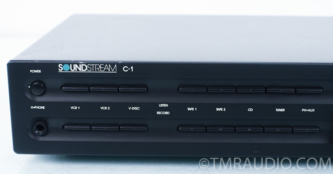 Soundstream C-1 Stereo Preamplifier; Phono - The Music Room