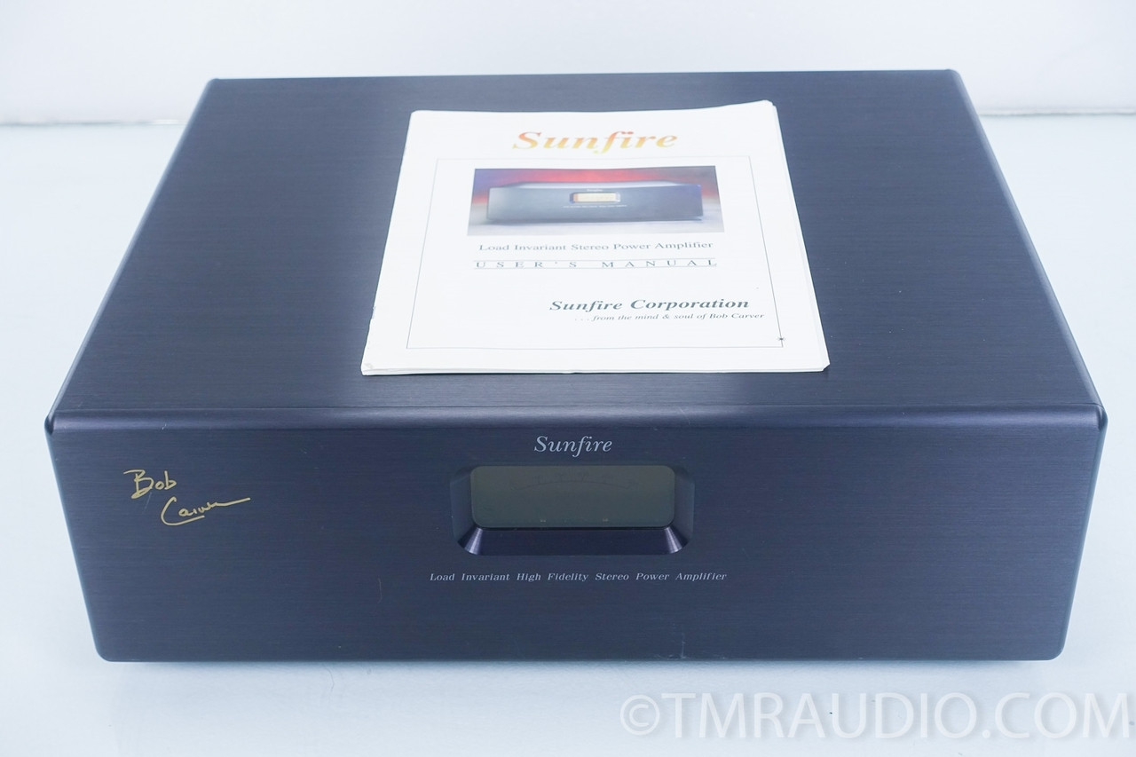Sunfire Signature Stereo Power Amplifier (600w x 2) in Factory Box ...