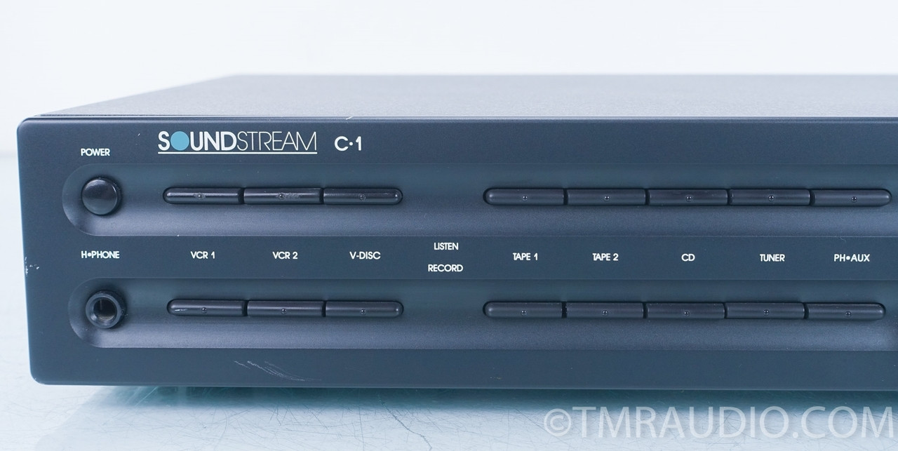Soundstream C-1 Stereo Preamplifier - The Music Room