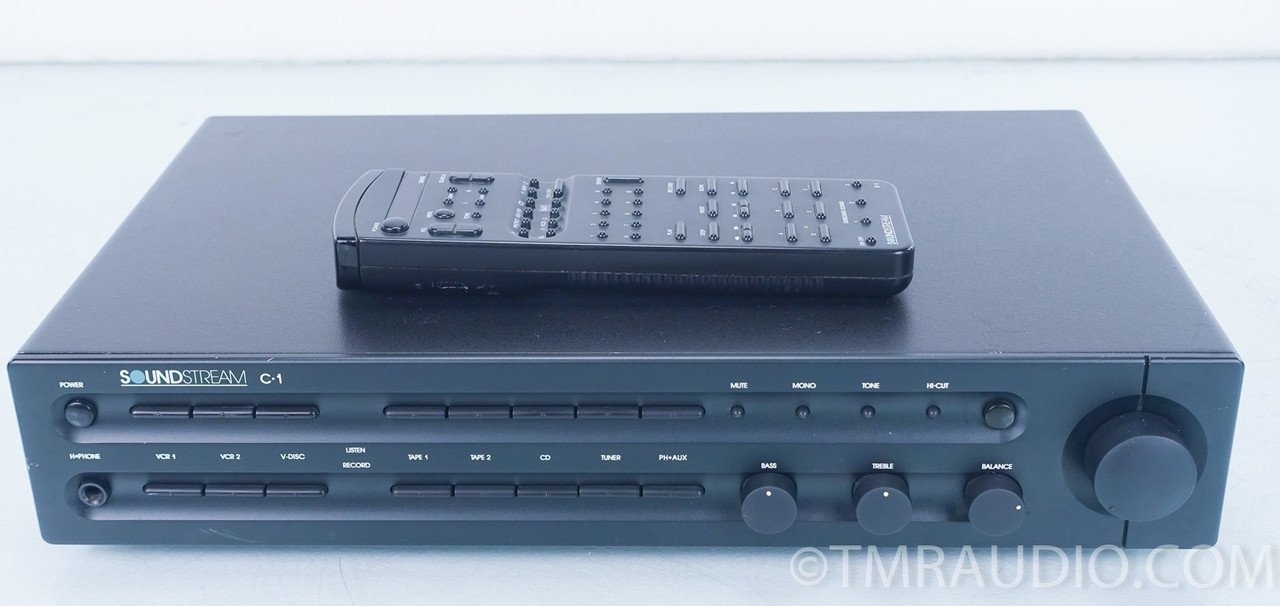 Soundstream C-1 Stereo Preamplifier - The Music Room