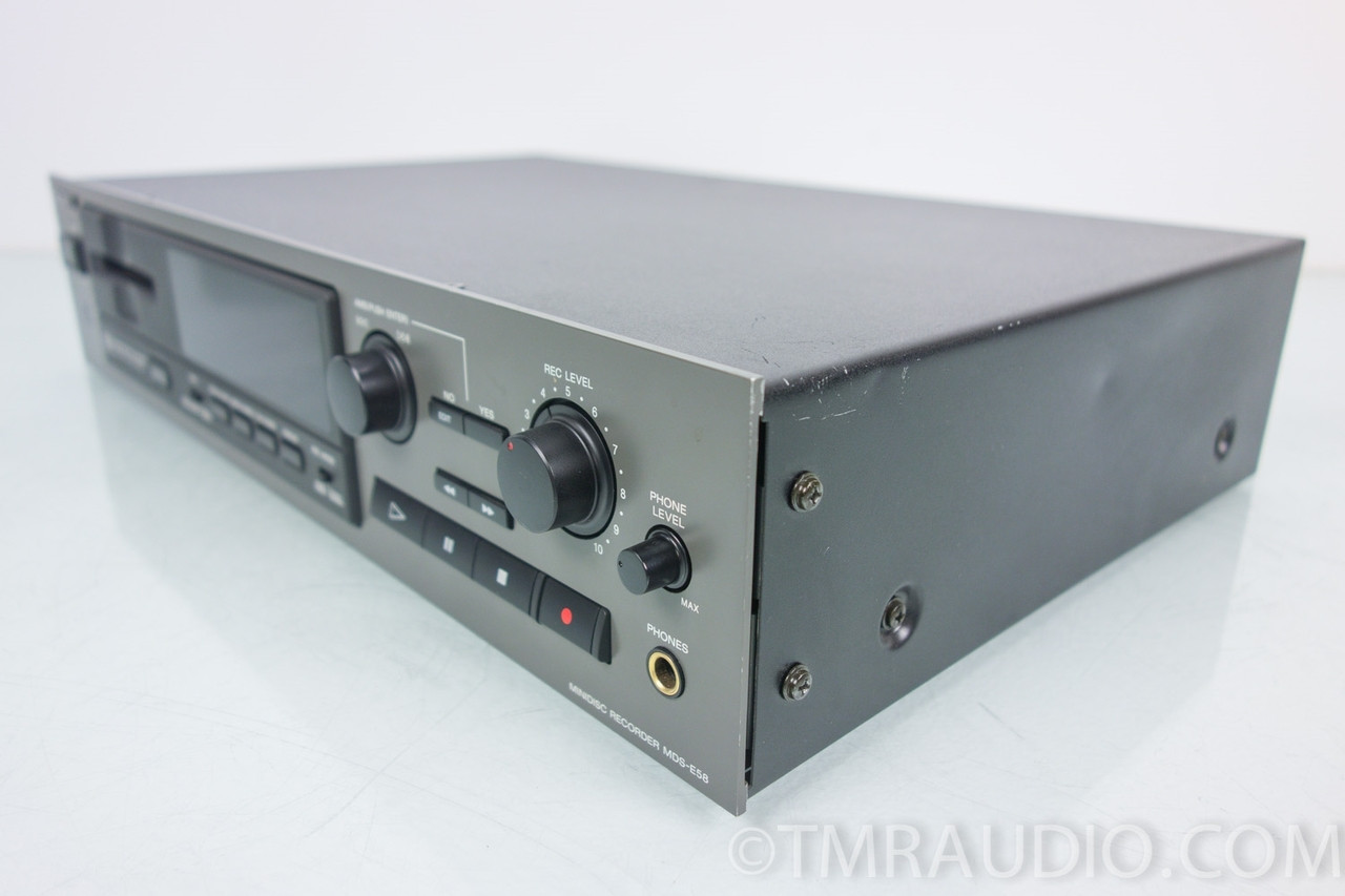 Sony MDS-E58 MiniDisc Recorder; MD; Mini Disc - The Music Room
