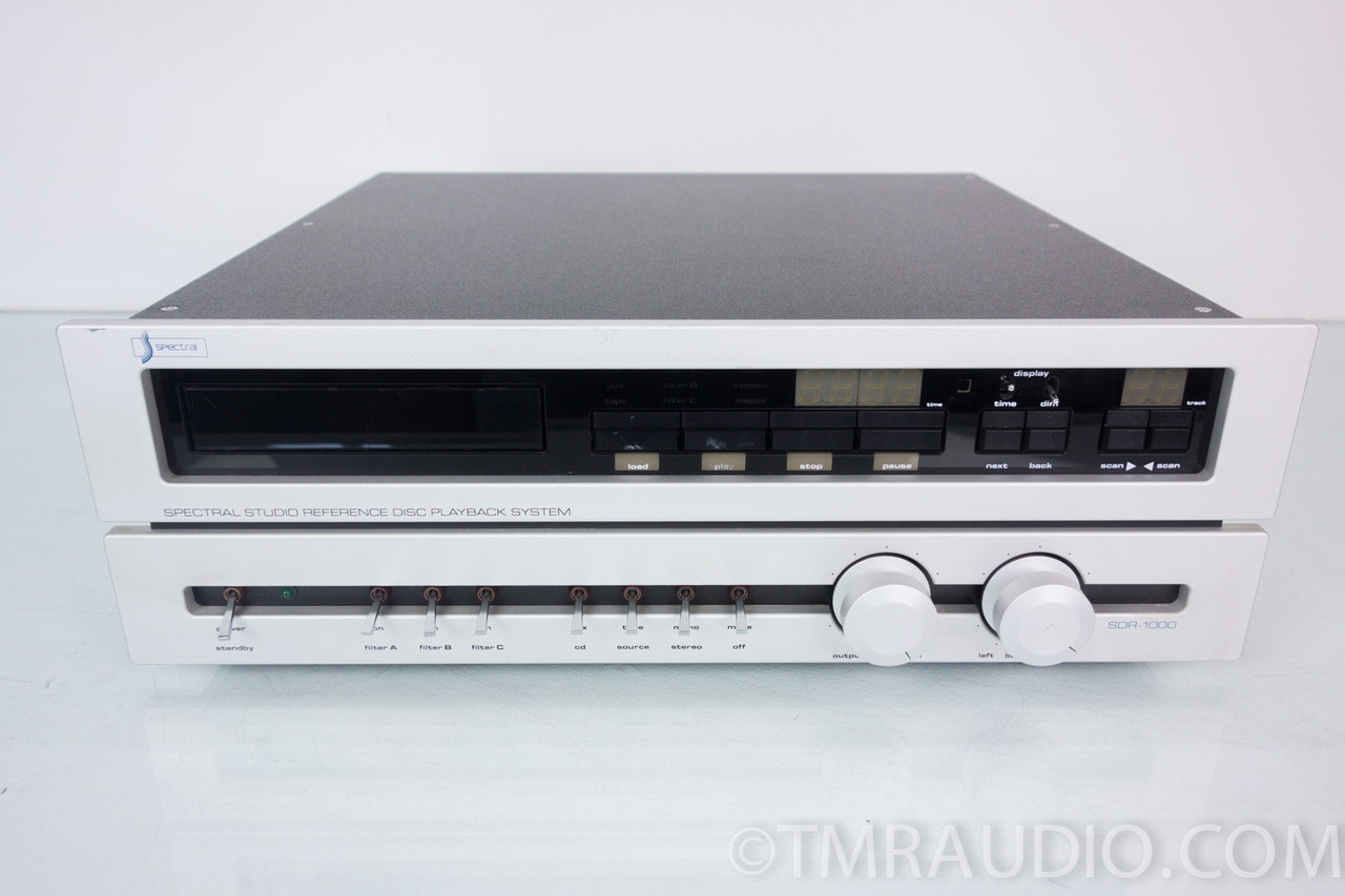 Spectral SDR-1000 Series II CD Player / Preamplifier - The Music Room