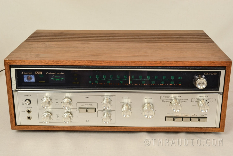 Sansui QRX-3500 Vintage Quadraphonic Stereo Reciever; Excellent! - The ...