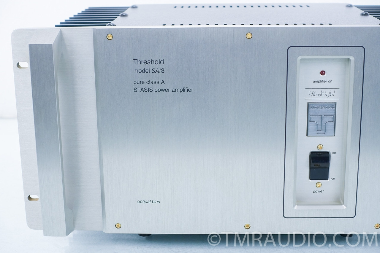 Threshold SA/3 Power Amplifier - The Music Room