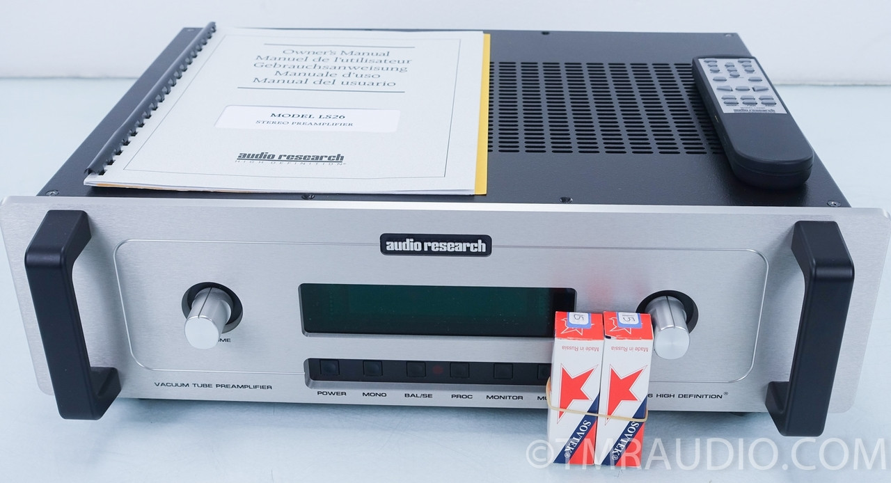 Audio Research LS26 Tube Preamplifier in Factory Box - The Music Room