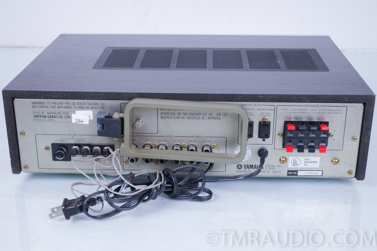 Yamaha R-500 AM FM Stereo Receiver - The Music Room