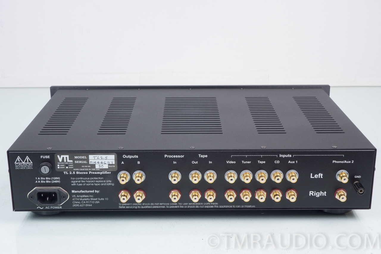 VTL TL-2.5 Stereo Tube Preamplifier