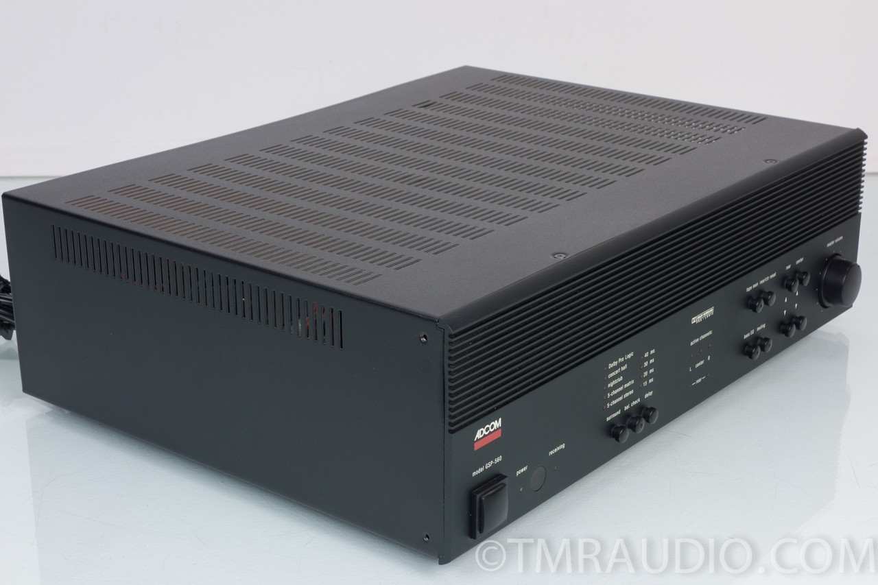 Adcom GSP-560 Surround Processor / Amplifier in Factory Box