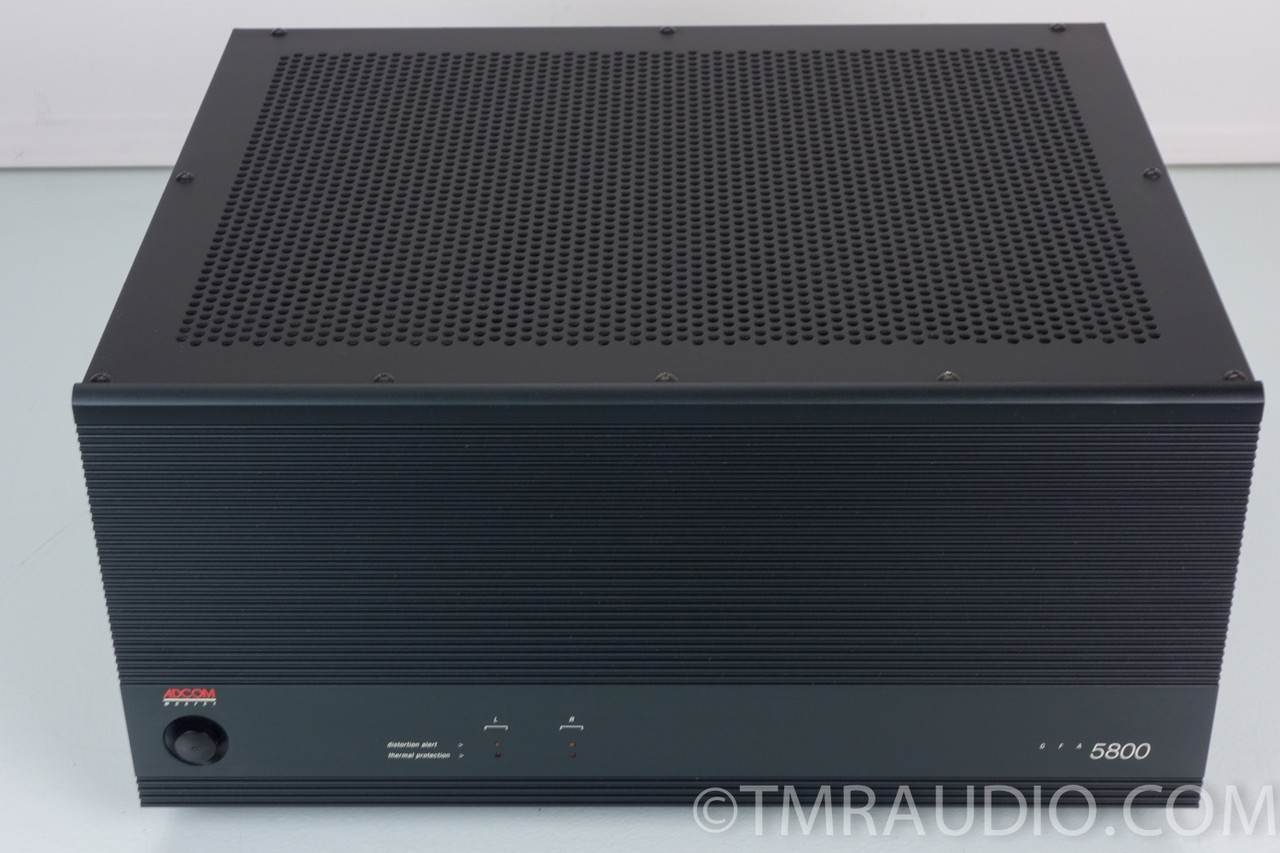 Adcom GFA-5800 Stereo Power Amplifier in Factory Box - The Music Room