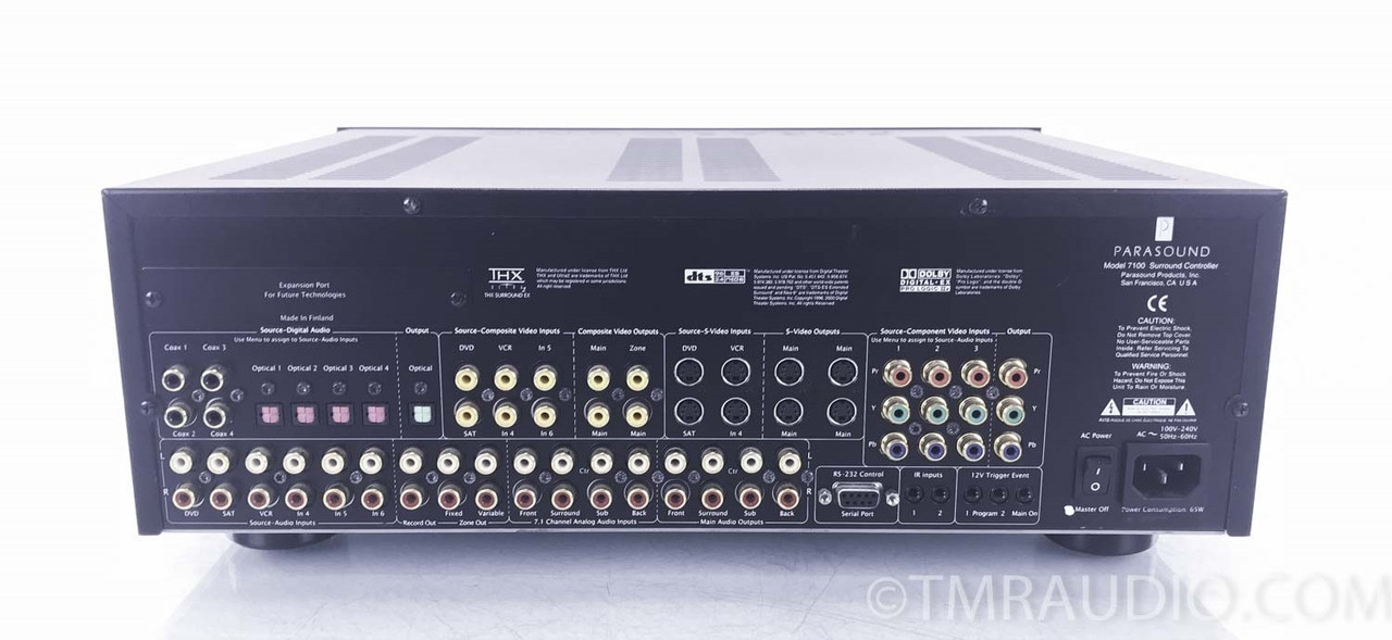 Parasound 7100 Preamplifier / Processor