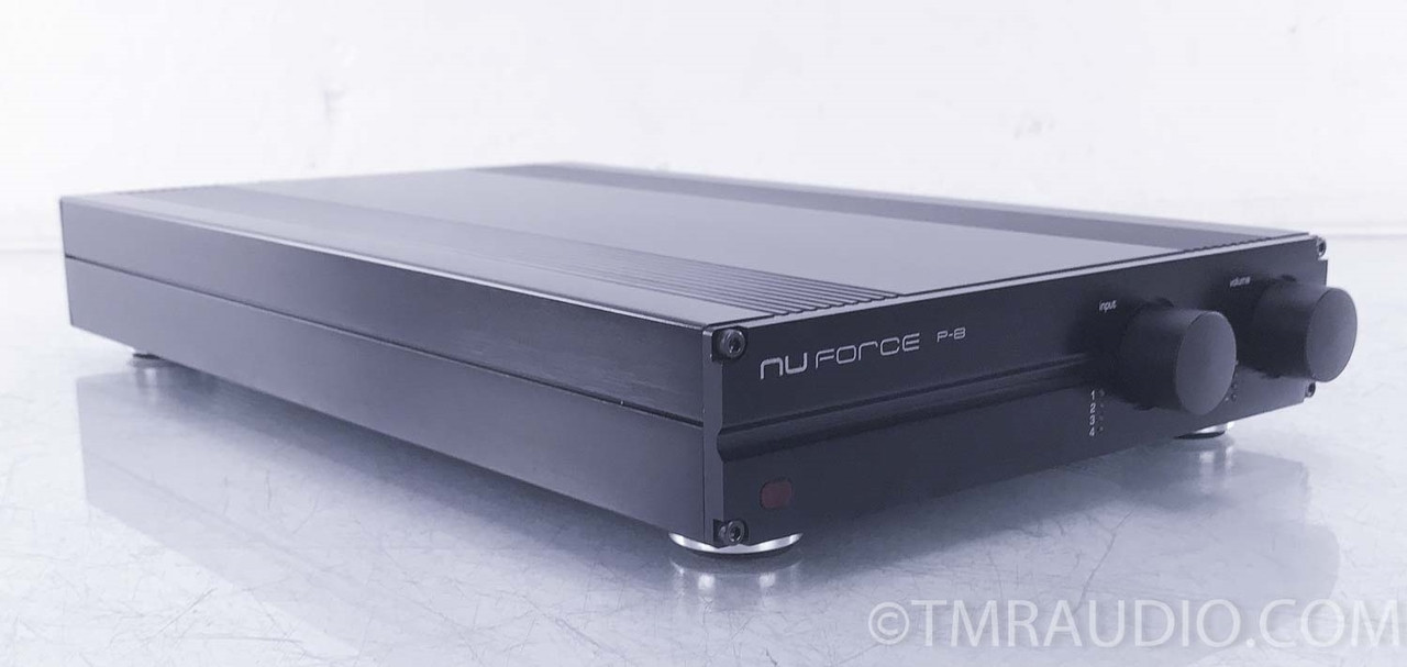 NuForce P-8 Stereo Preamplifier; Remote - The Music Room