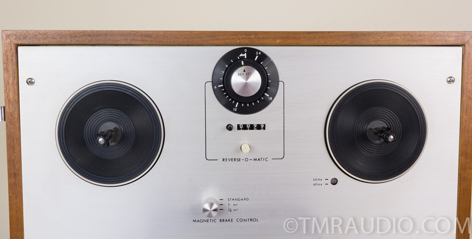 AKAI X-360D Vintage Reel to Reel Tape Recorder in Wood Cabinet AS-IS ...