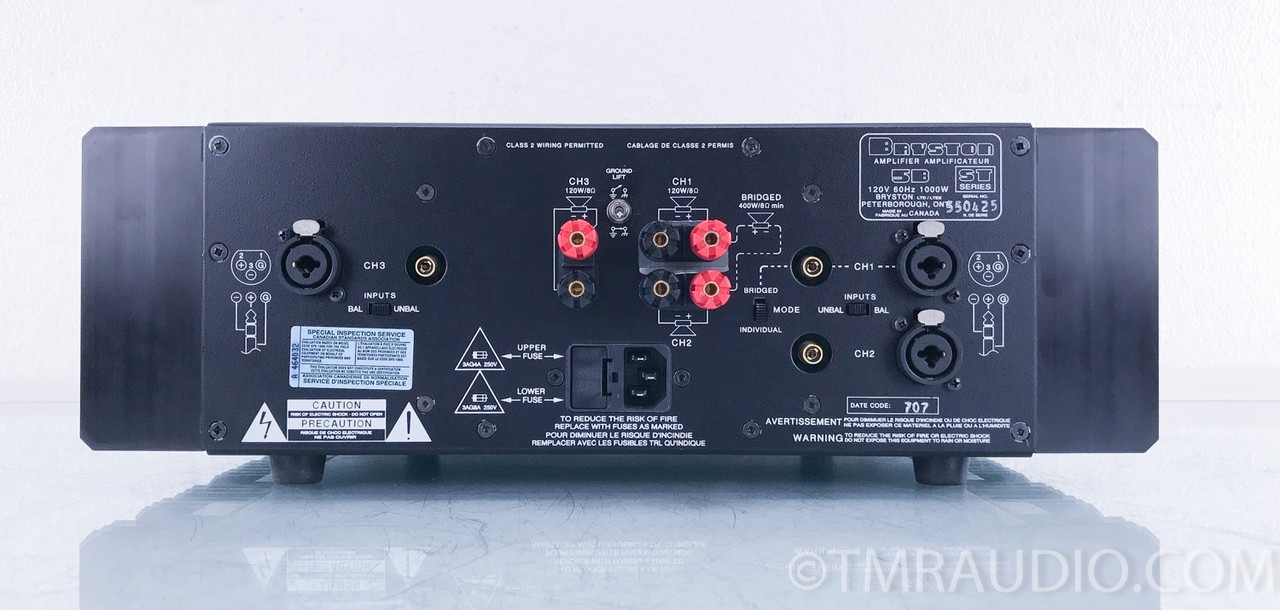 Bryston 5B-ST 3 Channel Power Amplifier 1