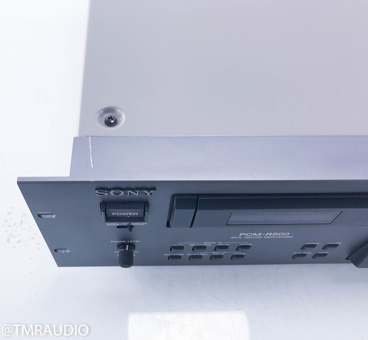 Sony PCM-R500 DAT Cassette Deck; PCMR500 Digital Tape Recorder - The ...
