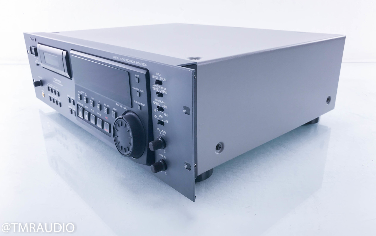 Sony PCM-R500 DAT Cassette Deck; PCMR500 Digital Tape Recorder - The ...