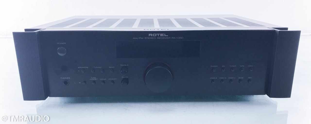 Rotel RX-1050 AM / FM Stereo Receiver; Black; Phono (No Remote) - The ...