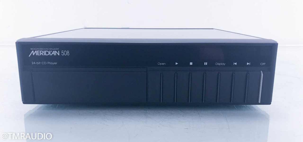 Meridian 508 24-Bit CD Player; AS-IS (Doesn't Read Discs) - The Music Room