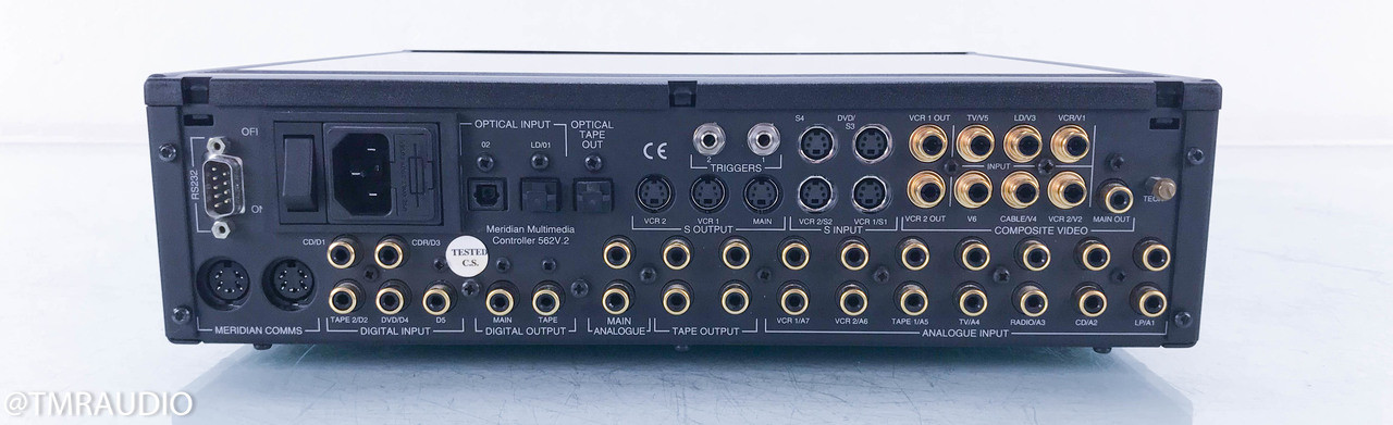 Meridian 562V.2 Home Theater Processor / Preamplifier; 562 V2 - The ...