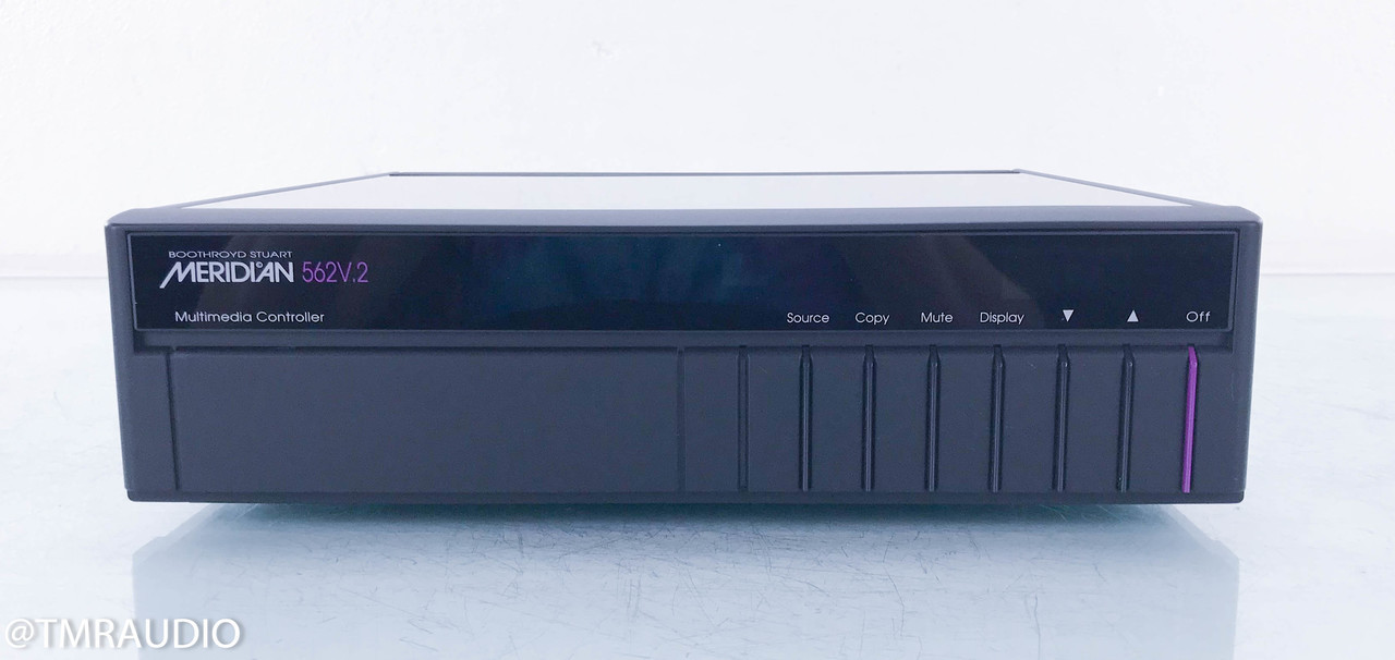 Meridian 562V.2 Home Theater Processor / Preamplifier; 562 V2 - The ...
