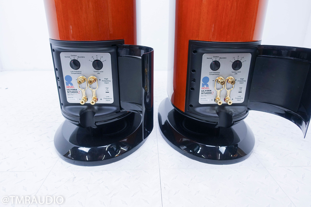Revel Ultima Studio 2 Floorstanding Speakers; Mahogany Pair (SOLD ...
