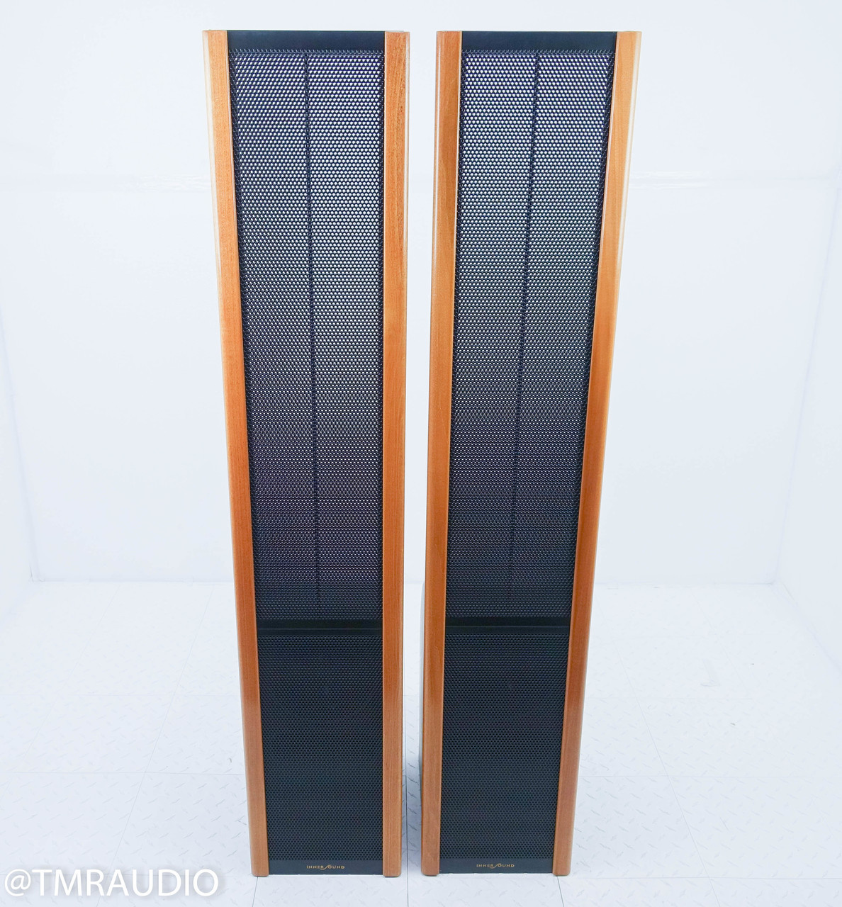 InnerSound Isis Electrostatic Hybrid Floorstanding Speakers; Cherry ...