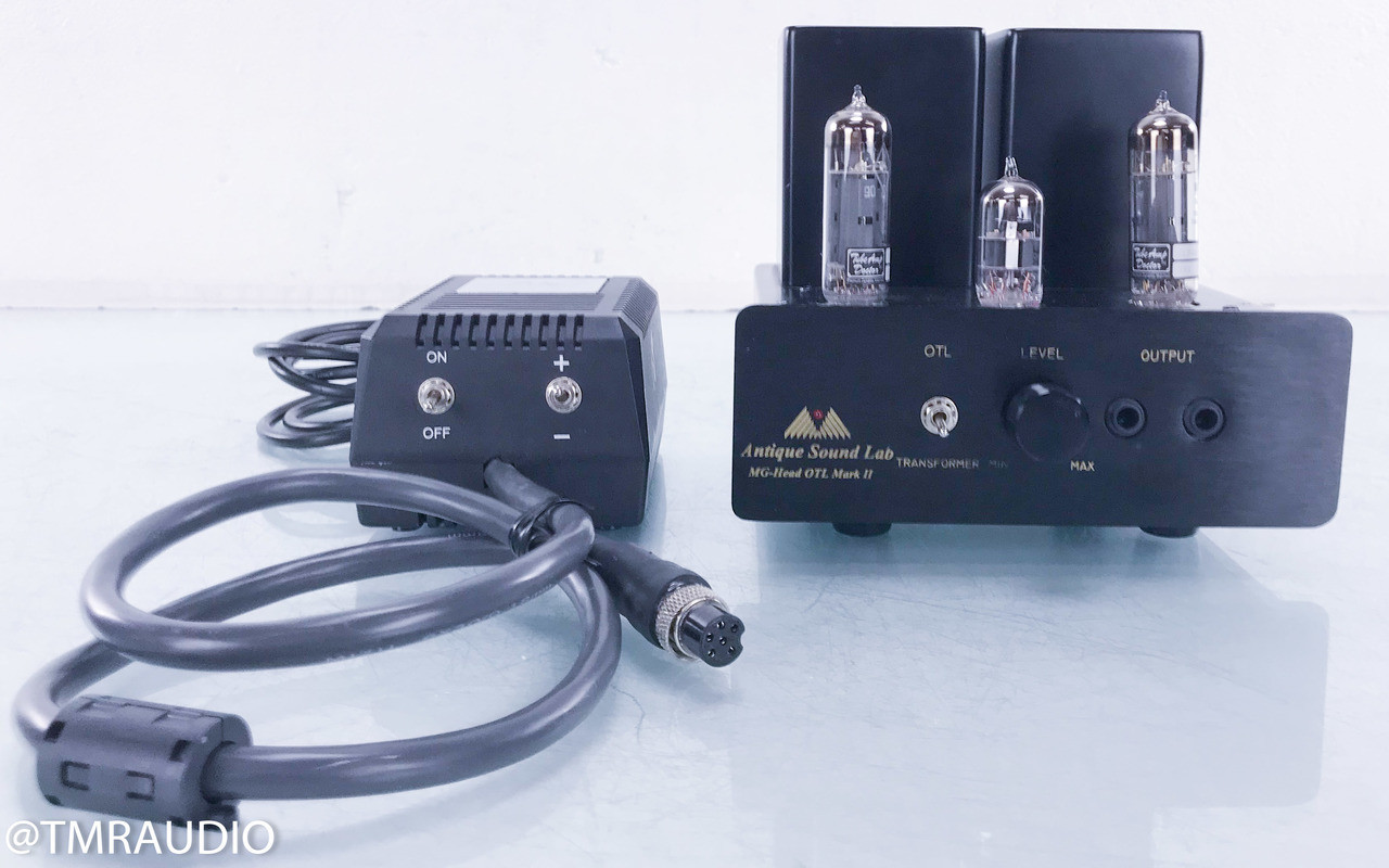 Antique Sound Lab MG-Head OTL Mark II Tube Headphone Amplifier