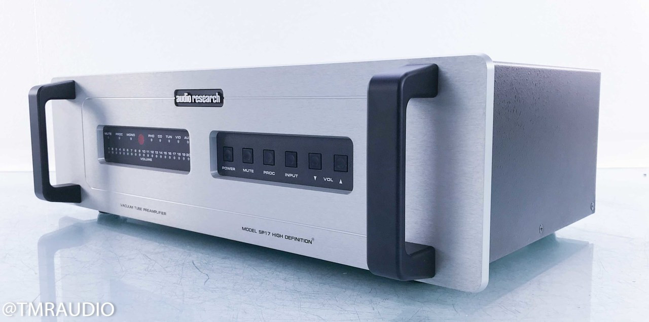 Audio Research SP17 Stereo Tube Preamplifier; SP-17; MM Phono - The ...