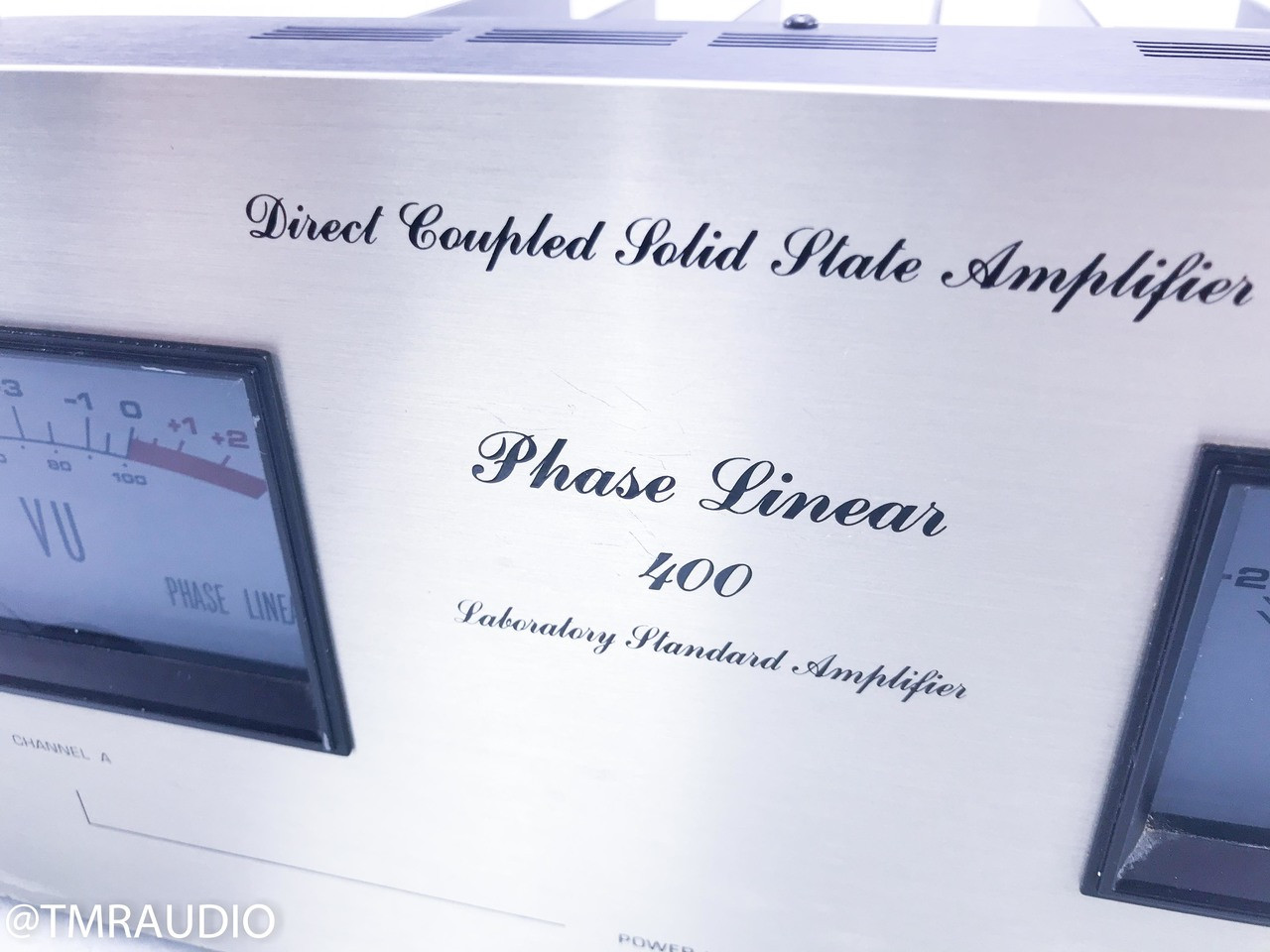 Phase Linear Model 400 Vintage Power Amplifier; AS-IS (Blows fuses ...