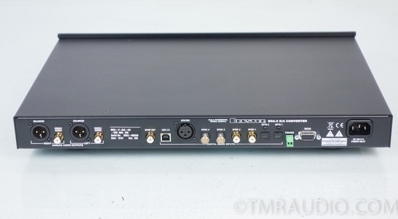 Bryston BDA-2 D/A Converter; DAC - Mint in Factory Box - The Music Room